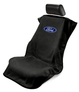 seat armour sa100forb black 'ford' seat protector towel