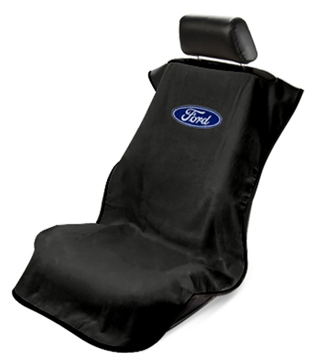 Seat Armour SA100FORB Black 'Ford' Seat Protector Towel