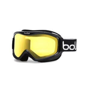 bolle mojo snow goggles (shiny black, lemon)