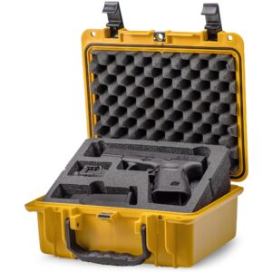 seahorse 300 fp1 heavy duty single pistol case - tsa approved/mil spec / ip67 waterproof/usa made for firearms, pistols, handguns; stores 1 pistol and 1 magazine