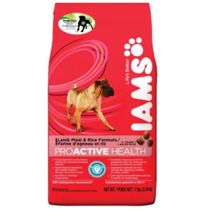 iams 03735 proactive health lamb meal & rice dog dry food, 13.3 lbs