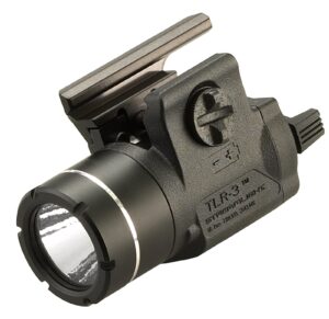 streamlight 69222 tlr-3 170-lumen lightweight, compact weapon mounted tactical light with h&k usp full size clamp, black