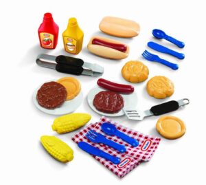 little tikes backyard barbeque grillin' goodies