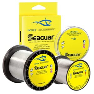 seaguar invizx 100% fluorocarbon 1000 yard fishing line (12-pound)