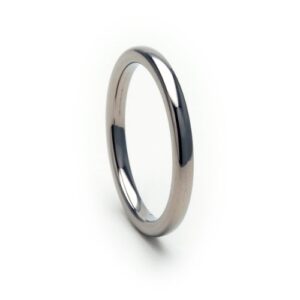 2mm titanium ring comfort fit band 100's of sizes & styles available