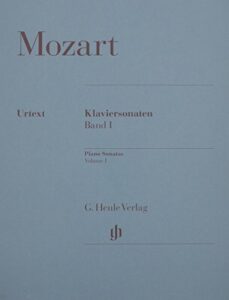 mozart: piano sonatas - volume i (multilingual edition)