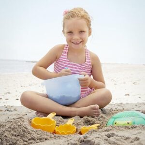 Melissa & Doug Sunny Patch Seaside Sidekicks Sand Baking Set-Beach Toy, Outdoor Play For Kids Ages 3+