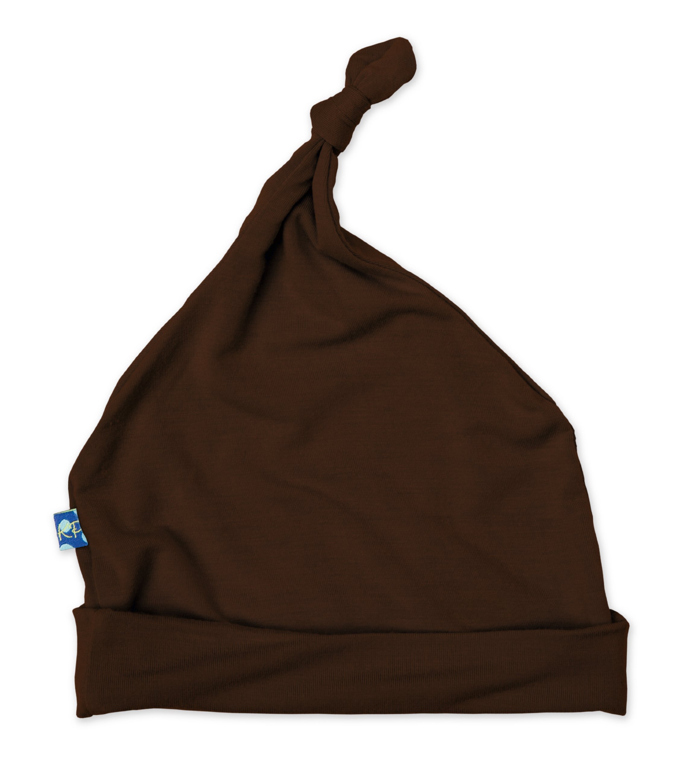 KicKee Pants Knot Hat, Bark, 12-24 Months