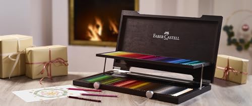 Polychromos 120 Pencil Wood Box Set