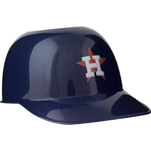 mlb houston astros ice cream size six pack helmet snack bowl, mini, navy