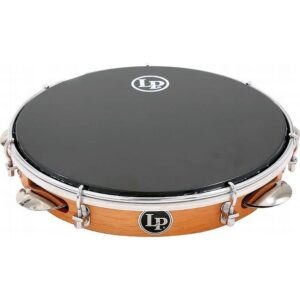 latin percussion lp3012 lp brazilian wood pandeiro with synthetic head