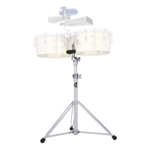 latin percussion lp981 lp timbale stand, silver, black