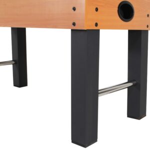 American Legend Charger 52” Foosball Table with Abacus-Style Scoring and Internal Ball Return System