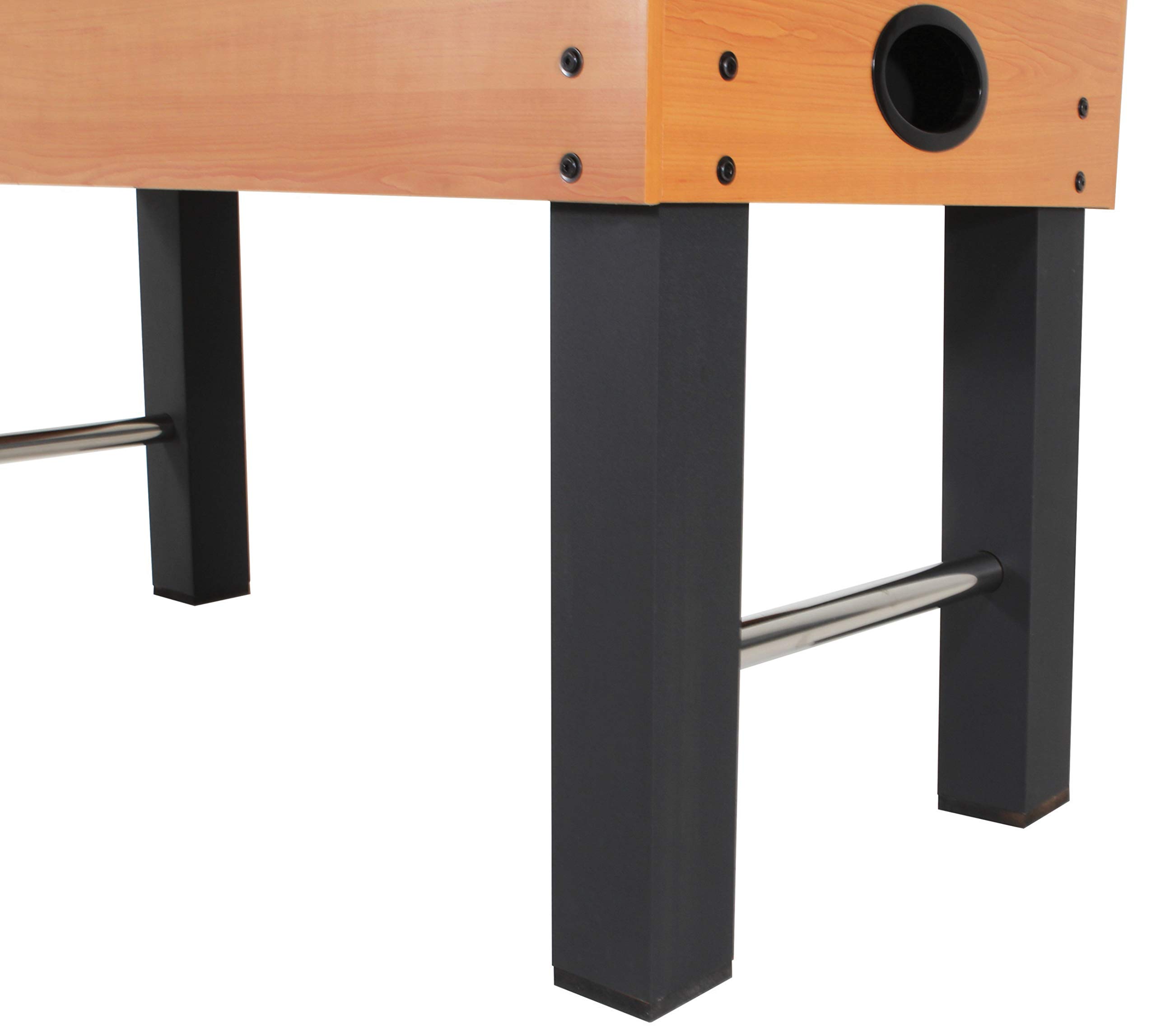 American Legend Charger 52” Foosball Table with Abacus-Style Scoring and Internal Ball Return System