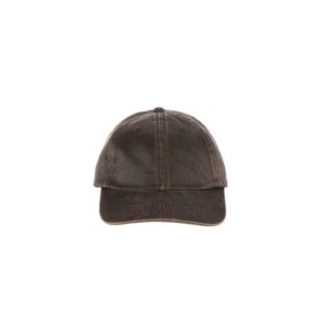 Dorfman Pacific Co. Men's Forever Weathered Cotton Cap, Brown, One Size