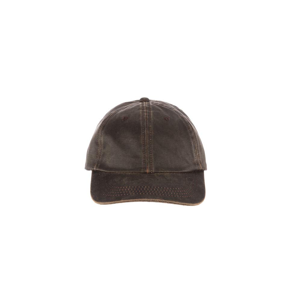 Dorfman Pacific Co. Men's Forever Weathered Cotton Cap, Brown, One Size