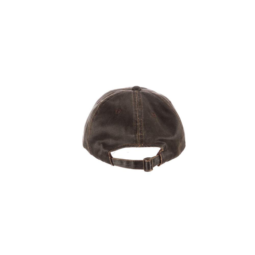 Dorfman Pacific Co. Men's Forever Weathered Cotton Cap, Brown, One Size