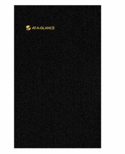 at-a-glance undated website address book and password keeper, black, 3.63 x 6.13 x .21 inches (80-500-05)