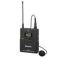 sony utx-b2 xlr microphone receiver, compact and lightweight design, attenuator function, selectable rf output level, 8 hours of continuous operation, lcd screen