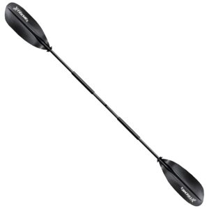 seasense xtreme 2 kayak paddle, black, 96” - fiberglass reinforced nylon blades, 2-piece construction - great for sport, sea, whitewater, recreational & fishing kayaking