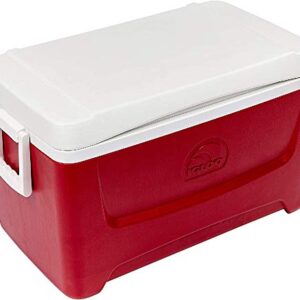 Igloo Island Breeze 48 Quart Cooler (Lava Red, 25.562 x 14.062 x 14.125-Inch)