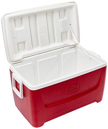 Igloo Island Breeze 48 Quart Cooler (Lava Red, 25.562 x 14.062 x 14.125-Inch)