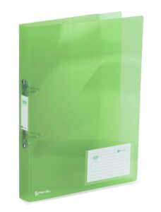 rexel ice 2-ring binder a4 (orange, blue, lime green or pink)