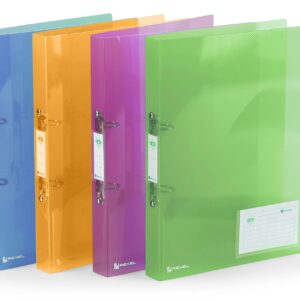 Rexel ICE 2-Ring Binder A4 (Orange, Blue, Lime Green or Pink)