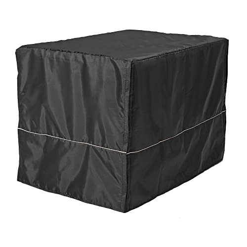 MidWest Homes for Pets Dog Crate Cover, Privacy Dog Crate Cover Fits MidWest Dog Crates, Crate Cover Only, Machine Wash & Dry, Black, 36-Inch