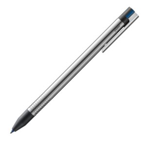 lamy logo 3 color ball pen - stainless steel