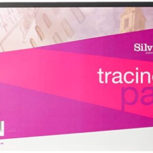 Silvine A3 Everyday Tracing Pad. 40 Sheets of Quality Lightweight Tracing Paper (63gsm) Ref A3T