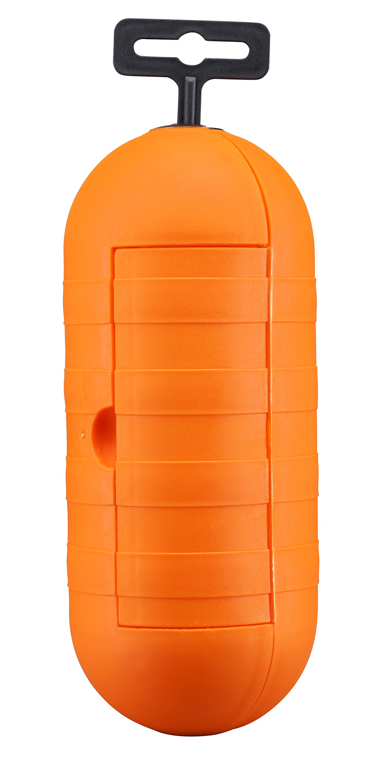 Masterplug SPTO-MS Splash-Proof Outdoor and Indoor Plug and Socket Cover, 21 x 8.5 cm, Orange