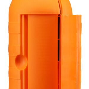 Masterplug SPTO-MS Splash-Proof Outdoor and Indoor Plug and Socket Cover, 21 x 8.5 cm, Orange