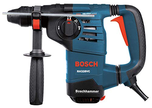 BOSCH RH328VC 1-1/8 Inch SDS-plus Rotary Hammer with Variable Speed, Vibration Control