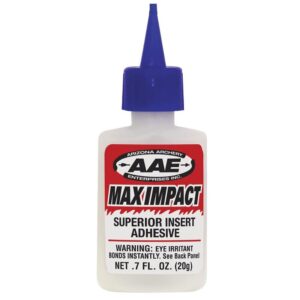 arizona archery enterprises aae max impact insert glue .7 oz.