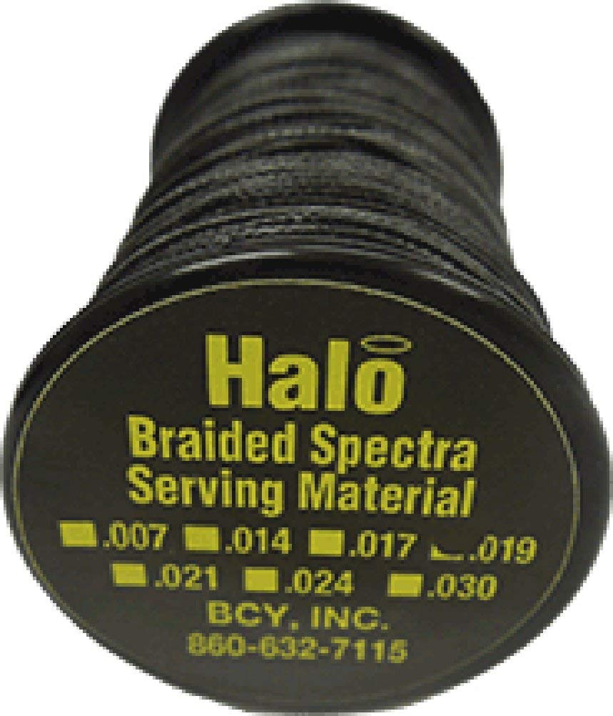 BCY Halo Serving Black .019 75 yds.