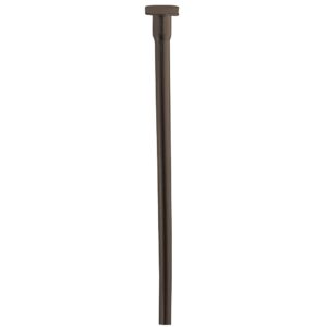 kingston brass cf38205 complement 3/8-inch diameter flat closet supply, 20-inch, oil rubbed bronze