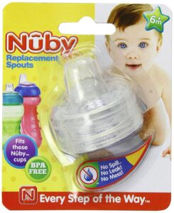 nuby sippy gripper cup replacement spouts