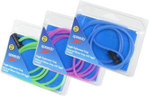 speedo unisex universal goggles replacement strap silicone tube - assorted colors