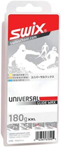 swix universal ski/snowboard glide wax, 180g, one size (u180)