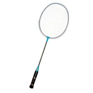 cannon sports badminton aluminum/steel racket for intermediate players with leather grip (26 inches)