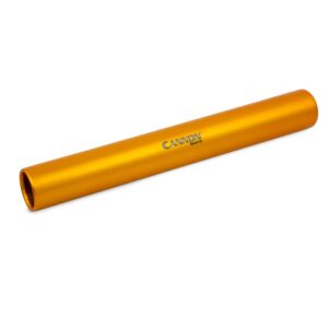 cannon sports aluminum track relay baton for running, training & track and field gifts (gold)