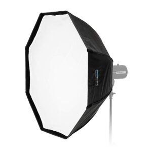 pro studio solutions ez pro beauty dish octagon softbox 36" with speedring, for balcar, white lightning, lighting, x800, x1600, x3200 strobe flash light, speed ring, soft box, octbox