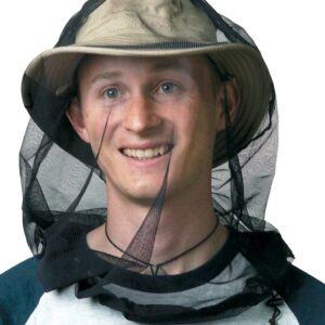 Sea to Summit Permethrin-Treated Mosquito Head Net Mesh Face Cover for Insects and Bugs