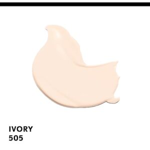 COVERGIRL, Clean Matte Liquid Foundation, Ivory 505, 1 oz, 1 Count (packaging may vary)