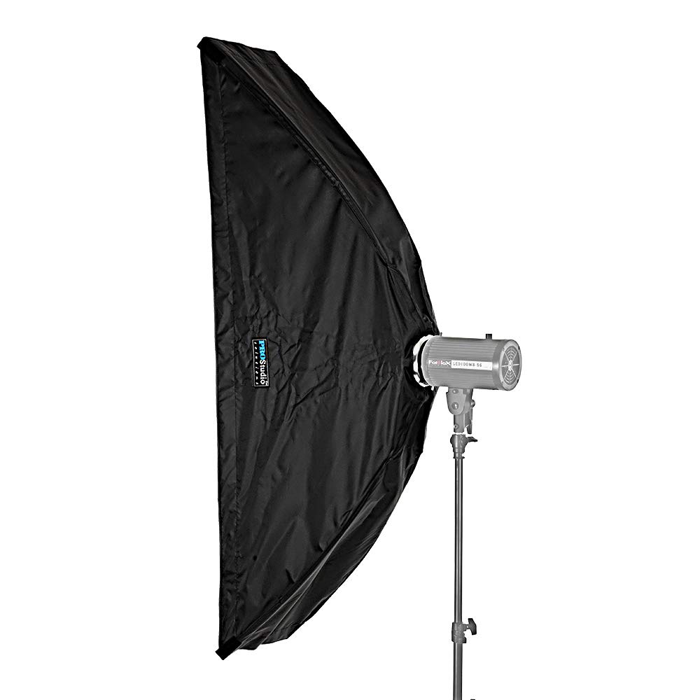 Pro Studio Solutions EZ Pro Beauty Dish Strip Box softbox 12"x56" with Speedring insert, for Balcar, White Lightning, Lighting, X800, X1600, X3200 Strobe Flash Light, Speed Ring, Soft Box