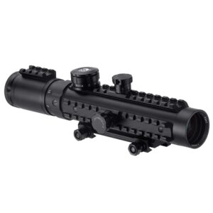 BARSKA Red Cross Electro Sight Riflescope (1-3x30)