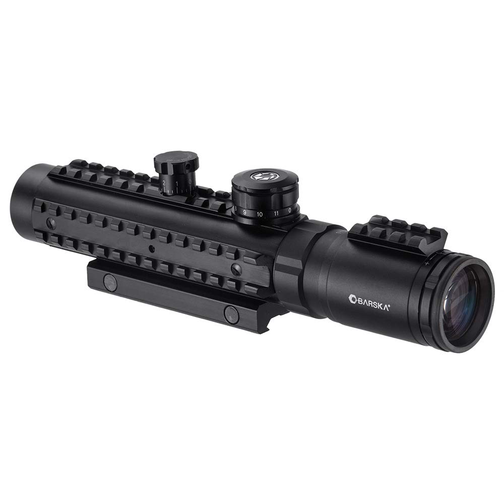 BARSKA Red Cross Electro Sight Riflescope (1-3x30)