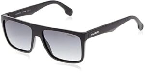 carrera unisex adult carrera 5039/s sunglasses, black/dark gray gradient, 58mm 16mm us