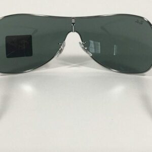 Ray-Ban Highstreet RB3211 col. 004/71 Sunglasses Gunmetal w/Green Lens 38mm